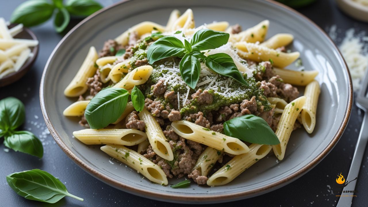 What meat goes well with pesto pasta? Don't miss