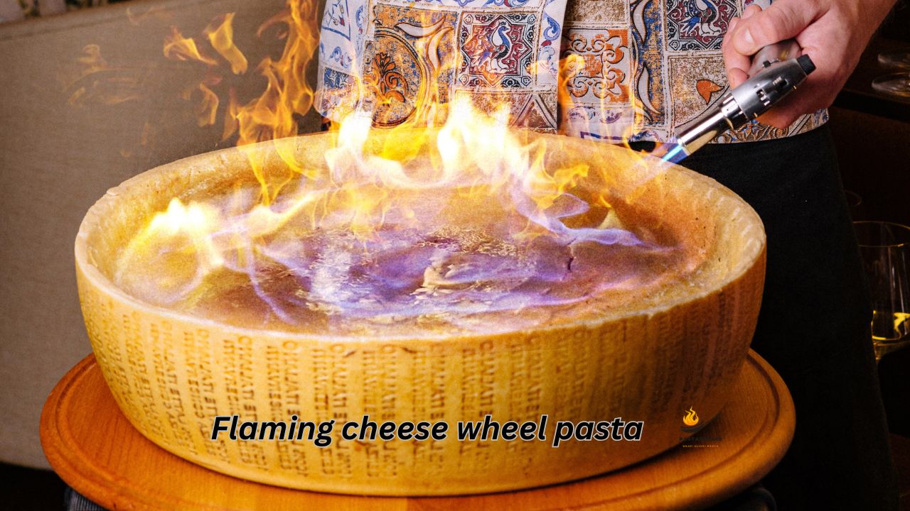 DIY Pasta In A Cheese Bowl: Cheese Wheel Pasta