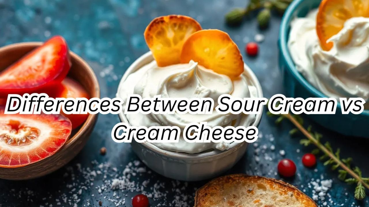 Sour Cream Vs Cream Cheese-Key Differences & Substitute