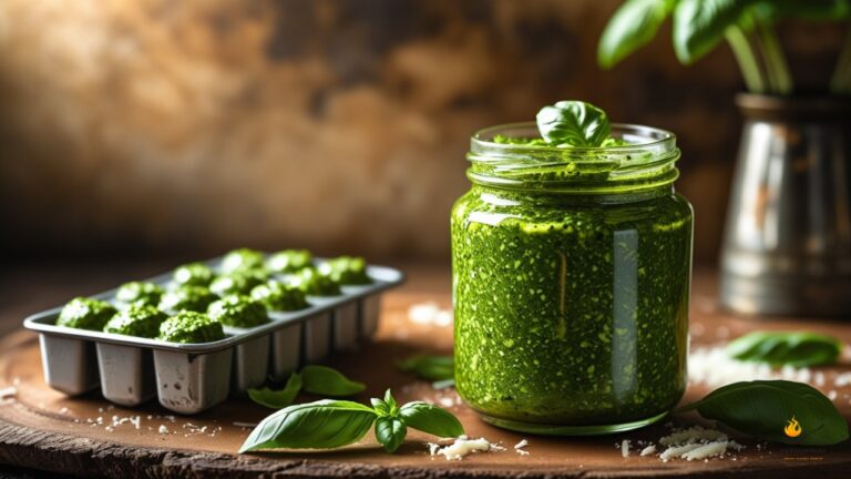 Fusilli Pasta with Pesto Sauce for Dinner in 20 minutes