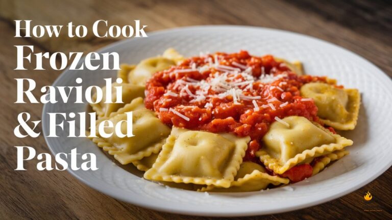 How to Cook Frozen Pasta? Freezing & Reheating Guide