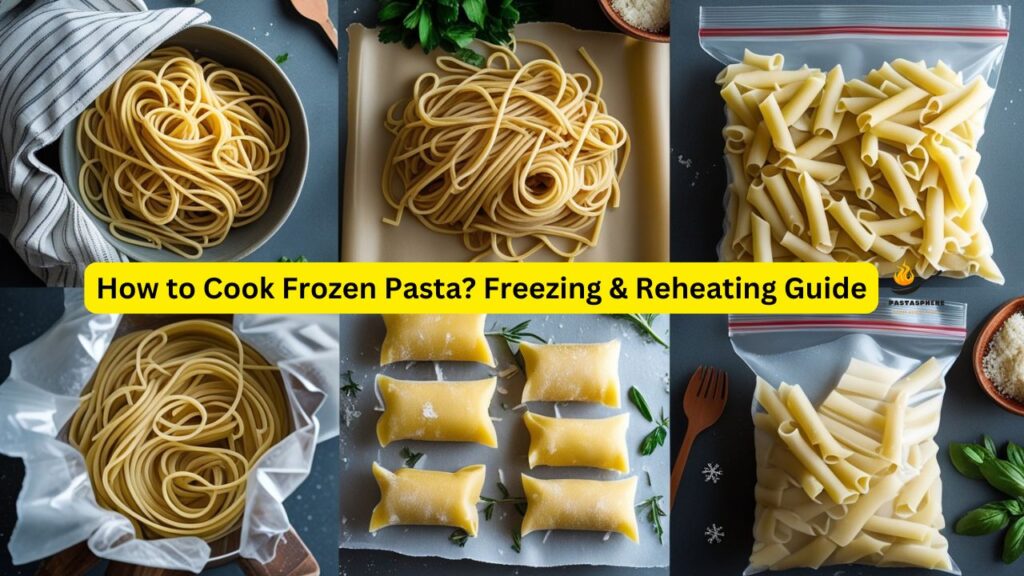 How to Cook Frozen Pasta? Freezing & Reheating Guide