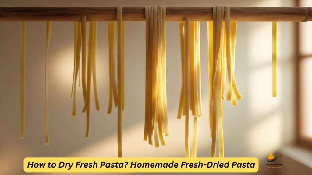 How to Dry Fresh Pasta? Homemade Fresh-Dried Pasta