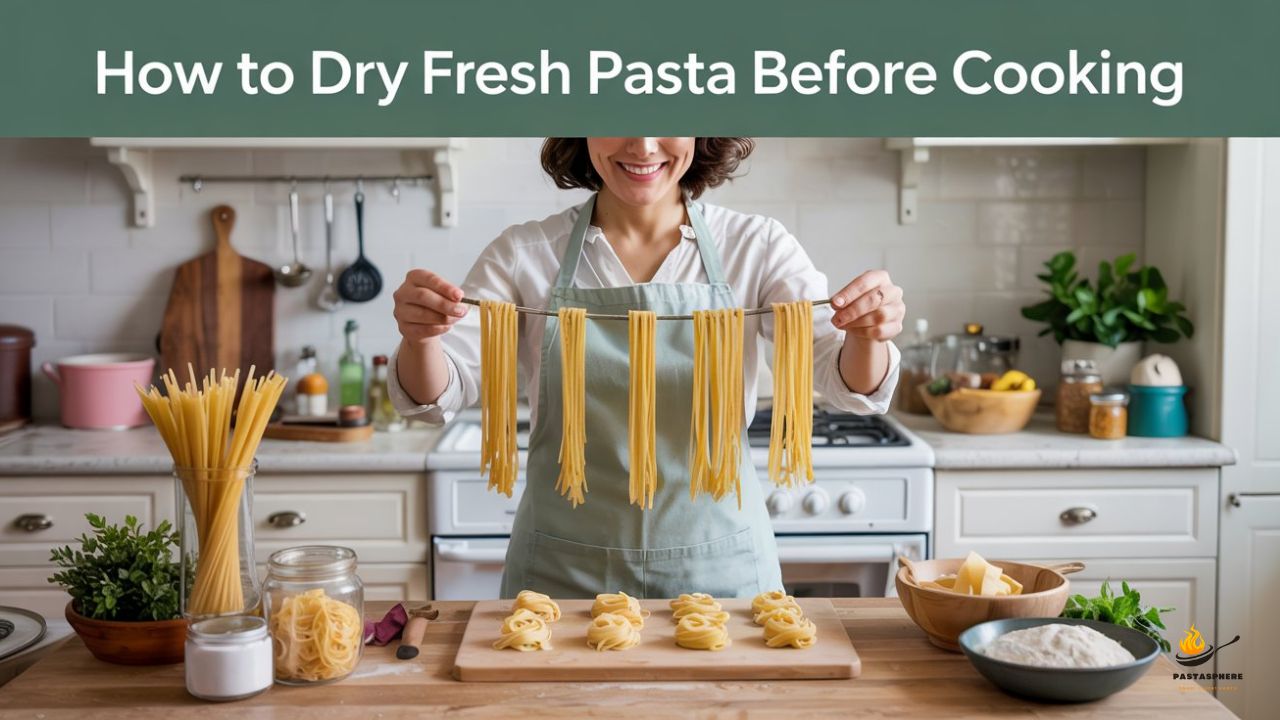 How to Dry Fresh Pasta? Homemade Fresh-Dried Pasta