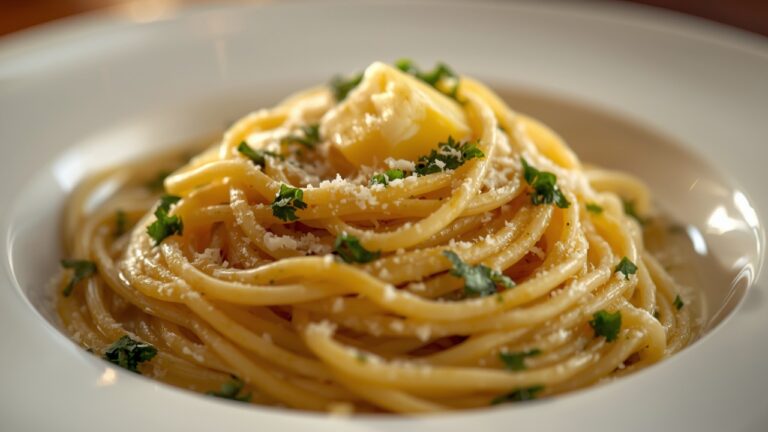 Best 4-Ingredient Garlic Pasta Recipe